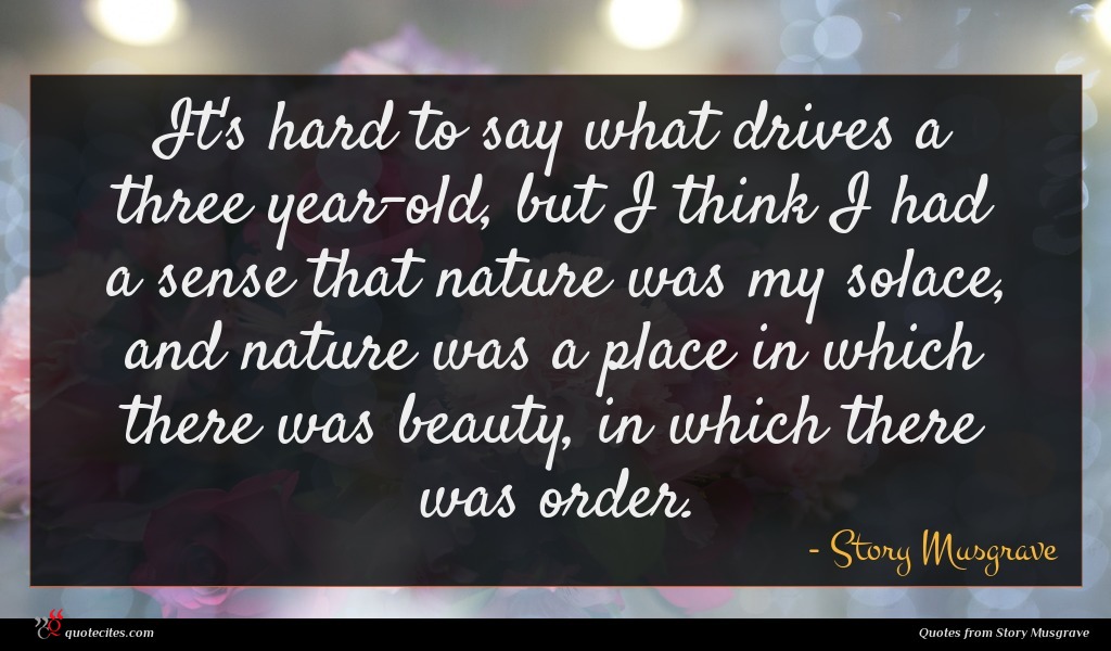 Story Musgrave Quotes